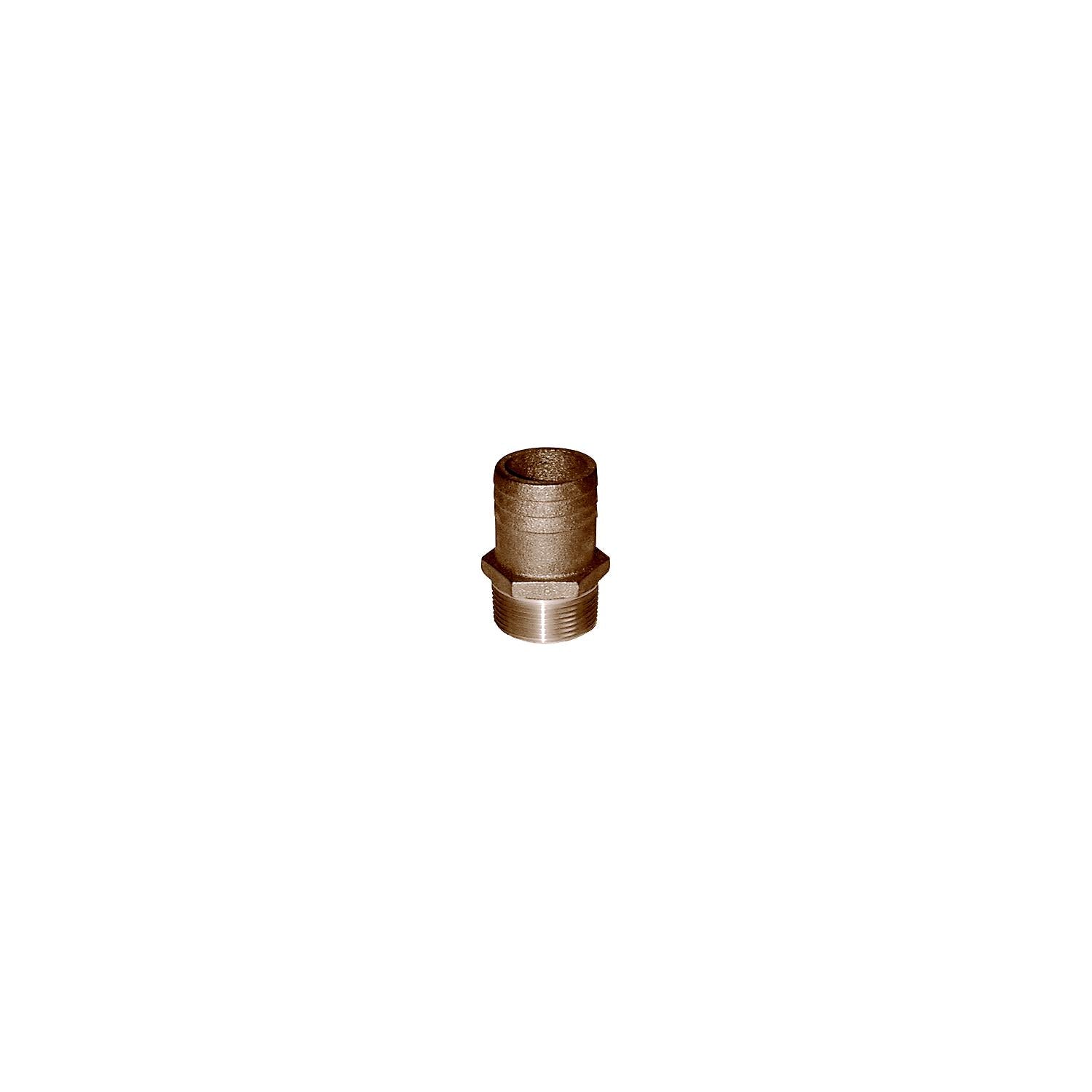 Groco FF Bronze Full Flow Pipe-To Hose Adapter With NPT Thread – Supply ...