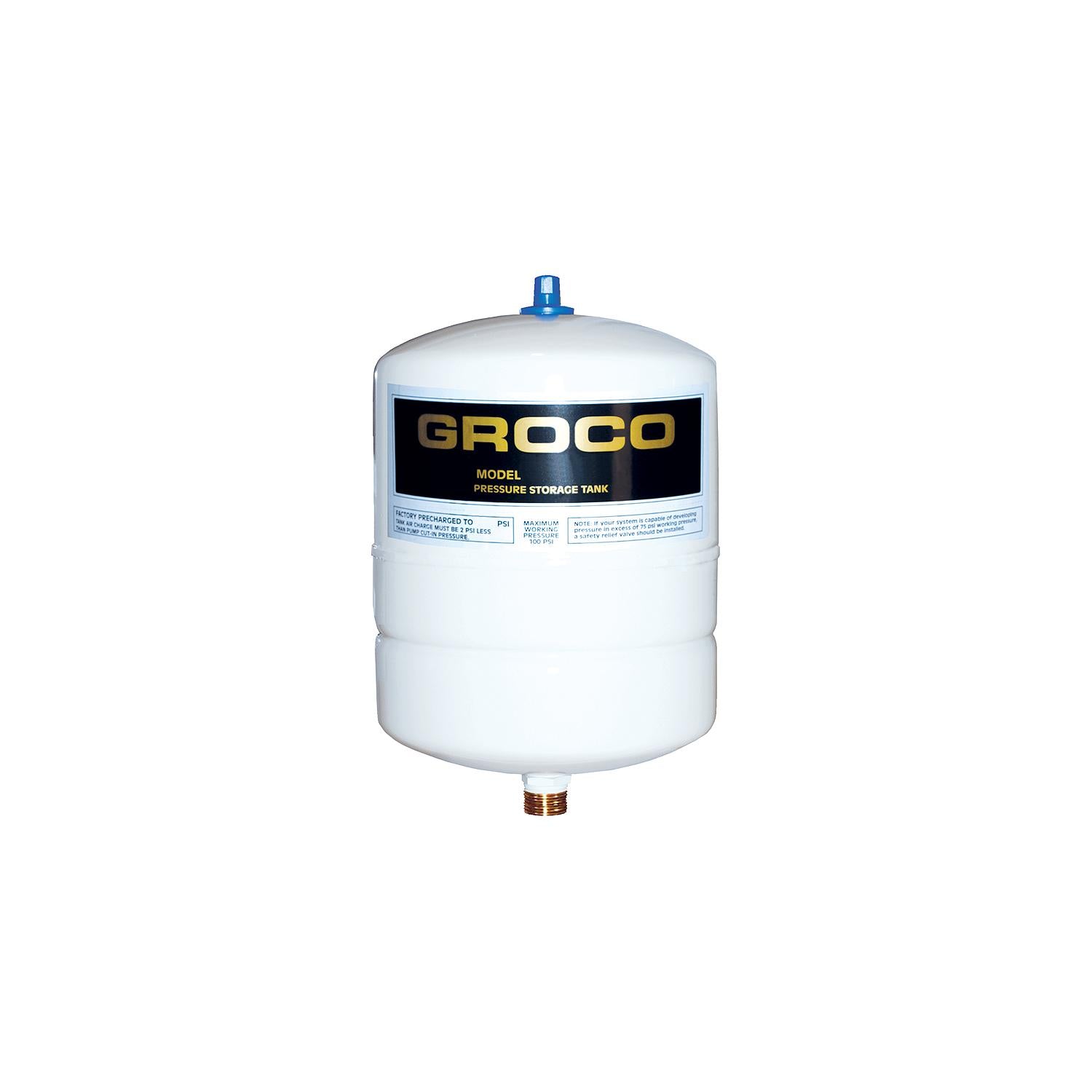 Groco PST-1 Pressure Storage Tank – Supply Nautica