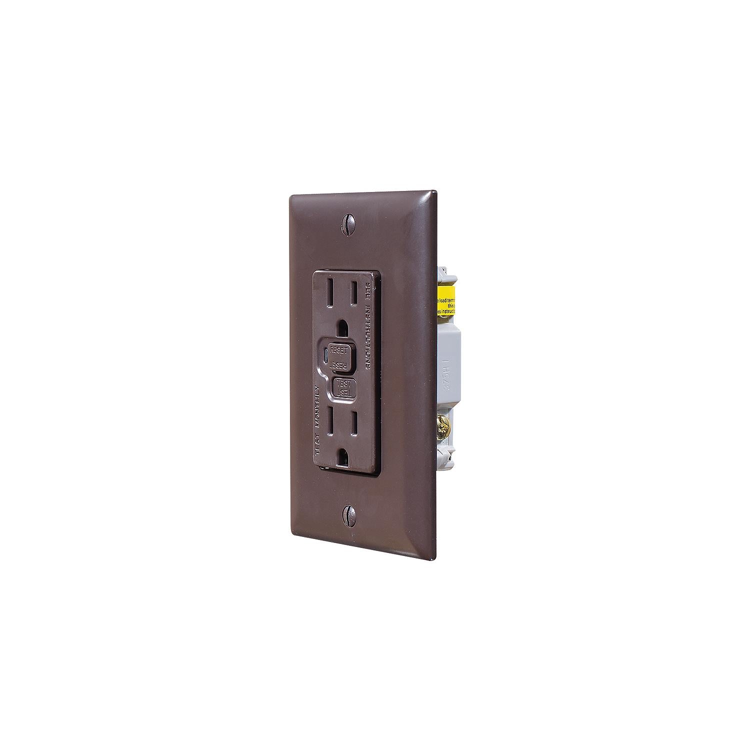RV Designer AC GFCI RV Outlet with Cover Plate – Supply Nautica