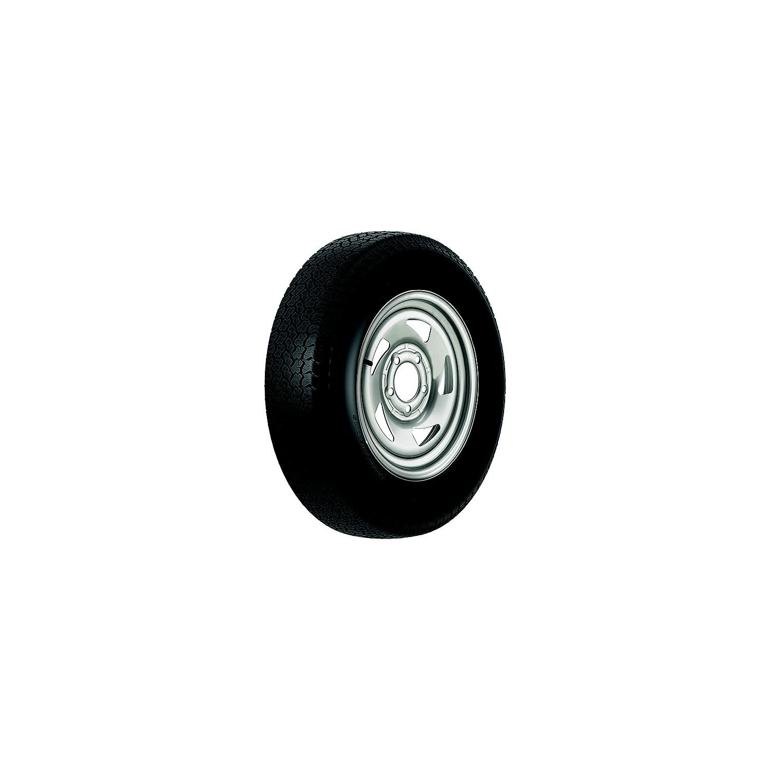 Loadstar Bias Tire and Wheel (Rim) Assembly ST225/75D-15 6 Hole D Ply ...